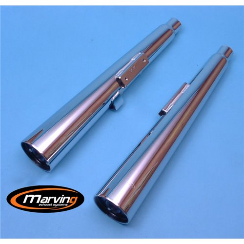 Marving Complete Exhaust for Honda Cm 400 Custom – Vintage Company Srl